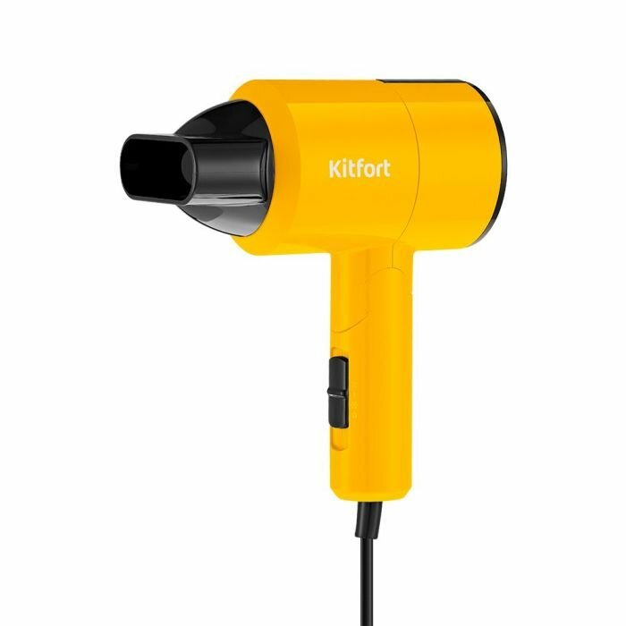 Фен Kitfort КТ-3240-1, чёрно-жёлтый
