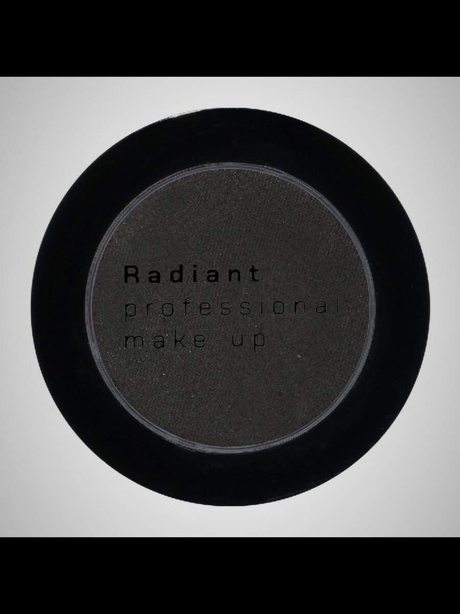 RADIANT MAKE-UP PROFESSIONAL EYE COLOR No 199 - BLACK, Тени для век компактные тон 199 Черный