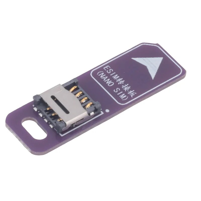 Плата преобразования адаптера карты ESIM TPC Nano SIM в лабораторный тест ESIM Беспаечный кабель 5X6 мм чипы