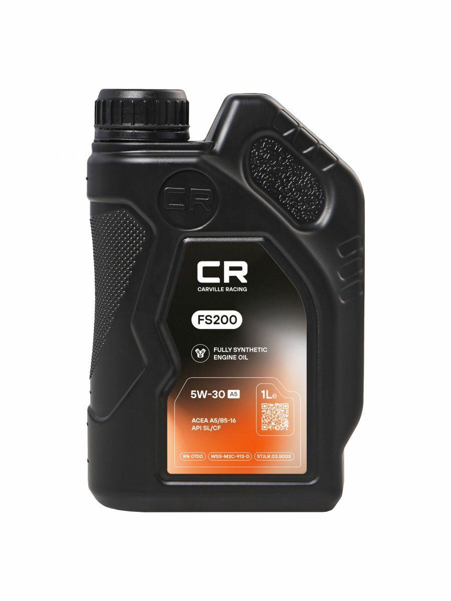 Масло моторное синтетическое FS200 5W30 SL/CF, A5/B5 1л, Carville Racing L1D00108