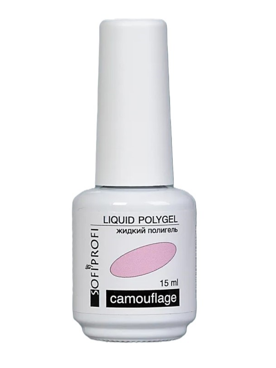 Полигель для наращивания и укрепления ногтей Тон 11 Sofiprofi Liquid Polygel Tone 11, 15 мл