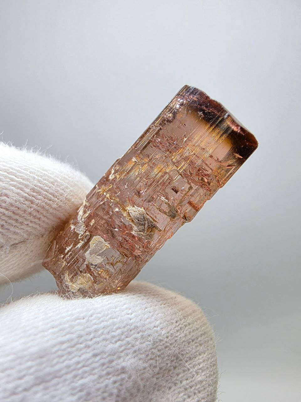 Кристалл турмалина 21 мм, 3.96 г.