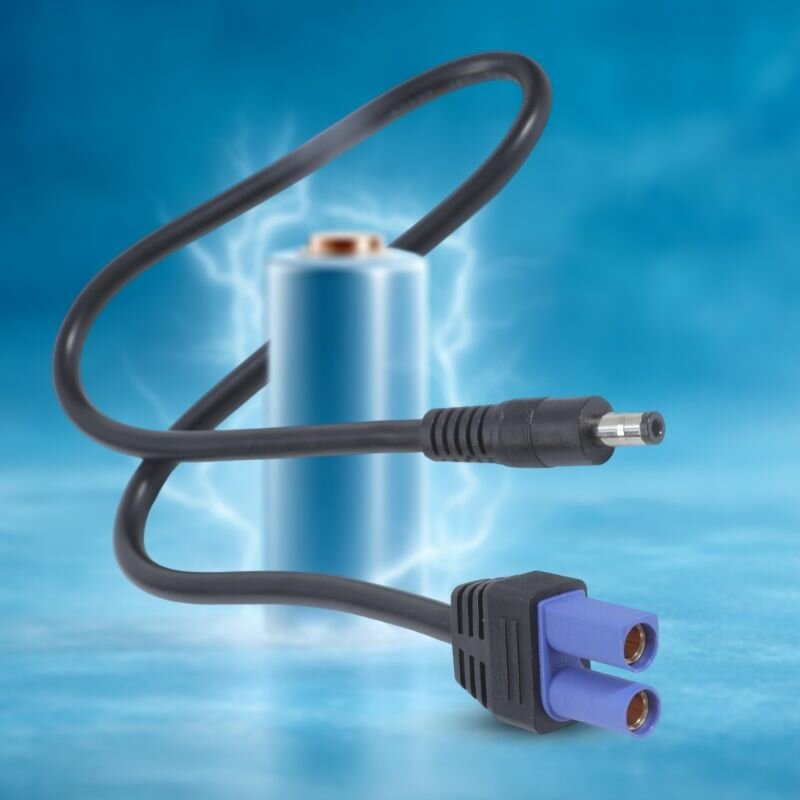 Кабель питания EC5 (женский) на DC5.5x2.5mm (мужской)