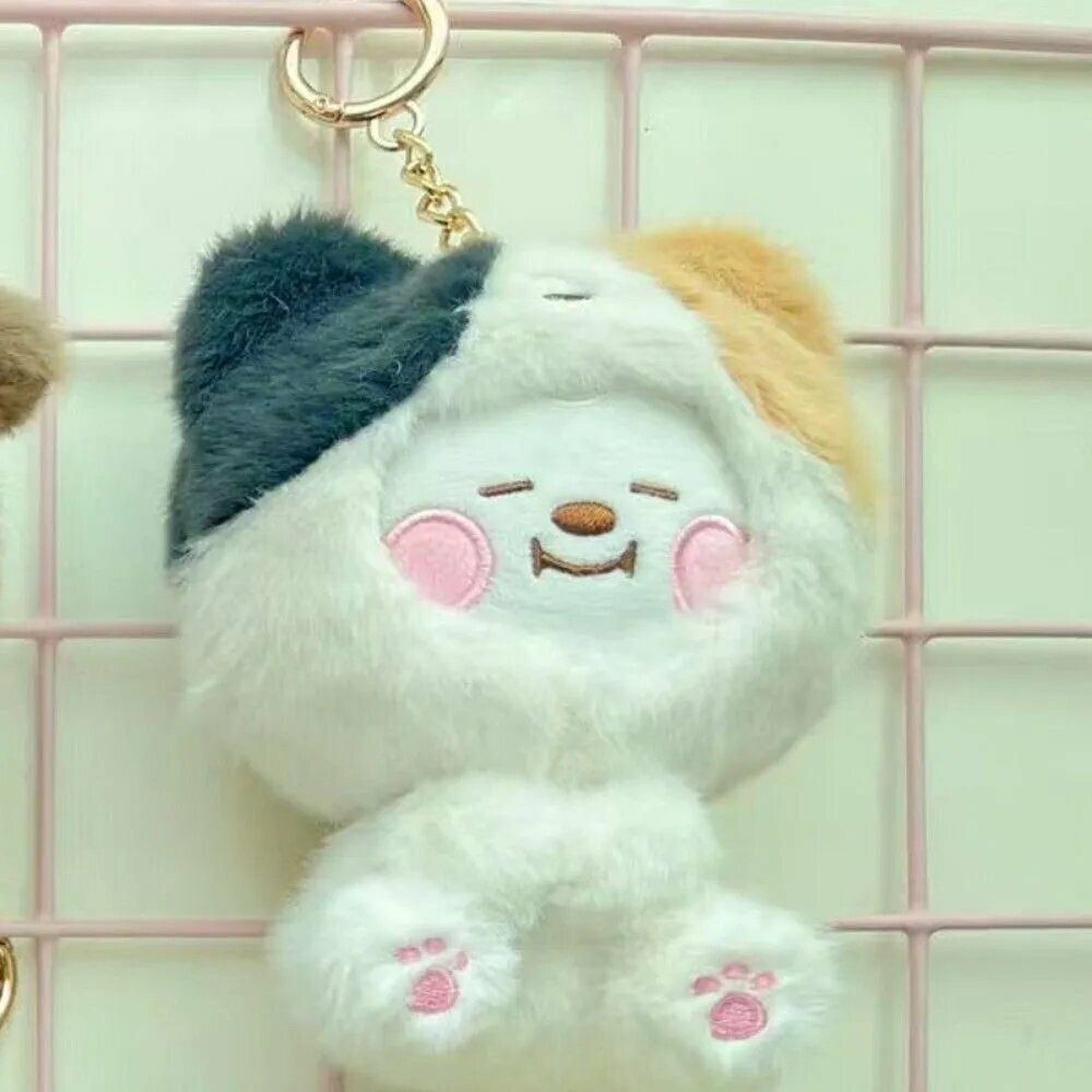 Плюшевый брелок BTS BT21 Baby More Fluffy мягкая игрушка, подарок для детей