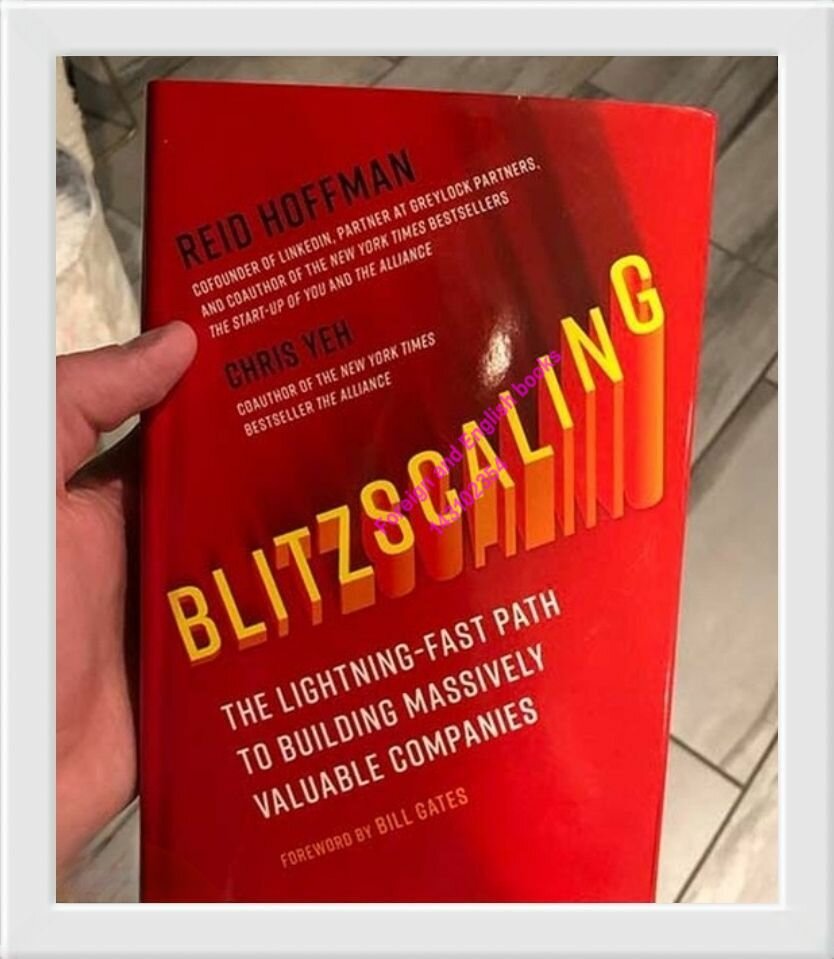 Blitzscaling: The Lightning-Fast Path to Building Massively Valuable Companies，печатная книга переиздания
