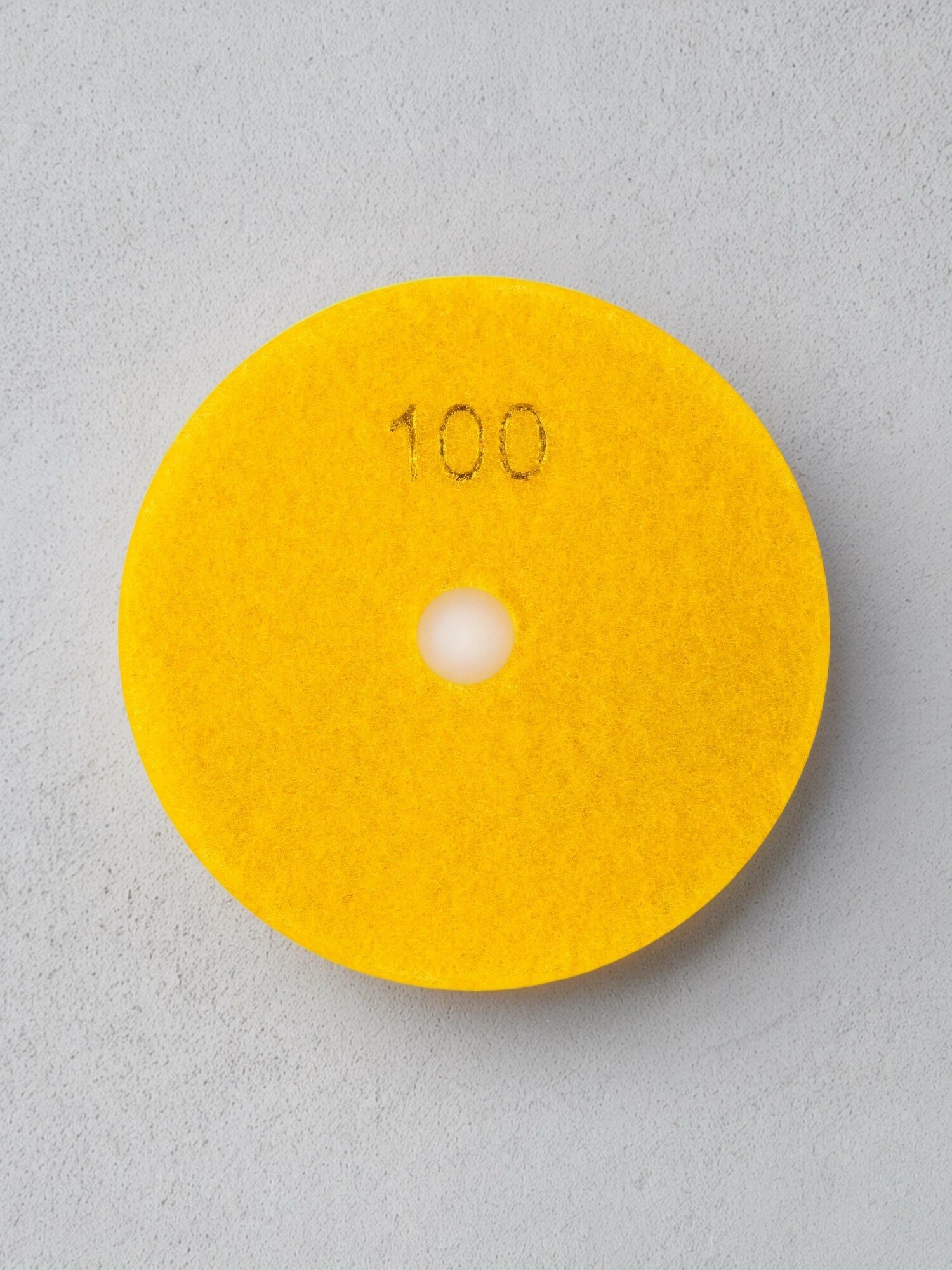 Шлифовальный круг Черепашка 100 мм гибкий, алмазный, зернистость P100, сухое шлифование, KRANZ