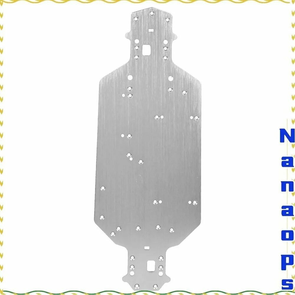 Шасси, RC шасси, алюминиевый сплав, идеально подходящее для радиоуправляемой машины HSP 03001, устойчивое и стильное