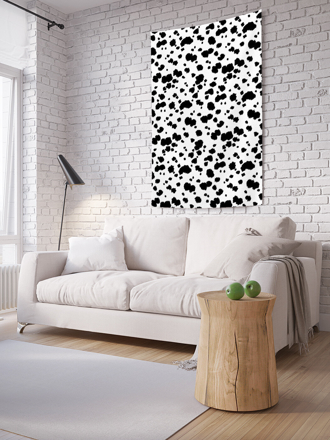 Вертикальное фотопанно на стену JoyArty "Пятна на шкуре", из ткани, 150х200 см