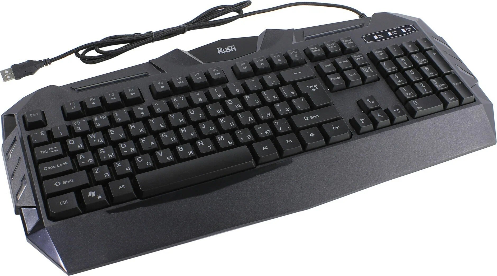 Клавиатура SmartBuy "Rush Savage 311", с подсветкой, USB, 112 клавиш