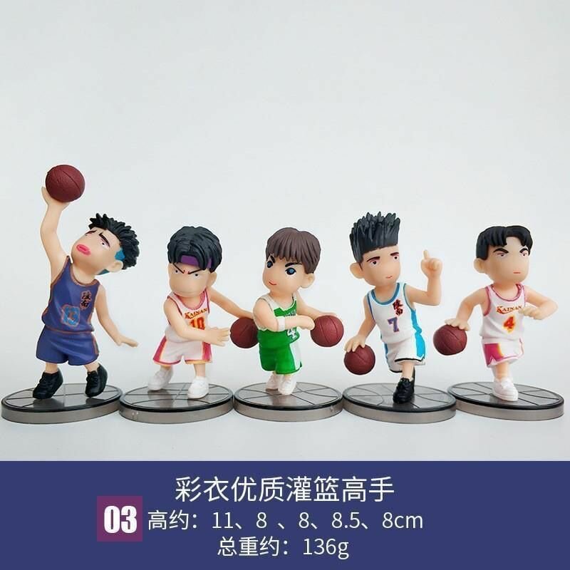 Модель Slam dunk master ручной работы, комбинированная модель большого размера, цветная коробка