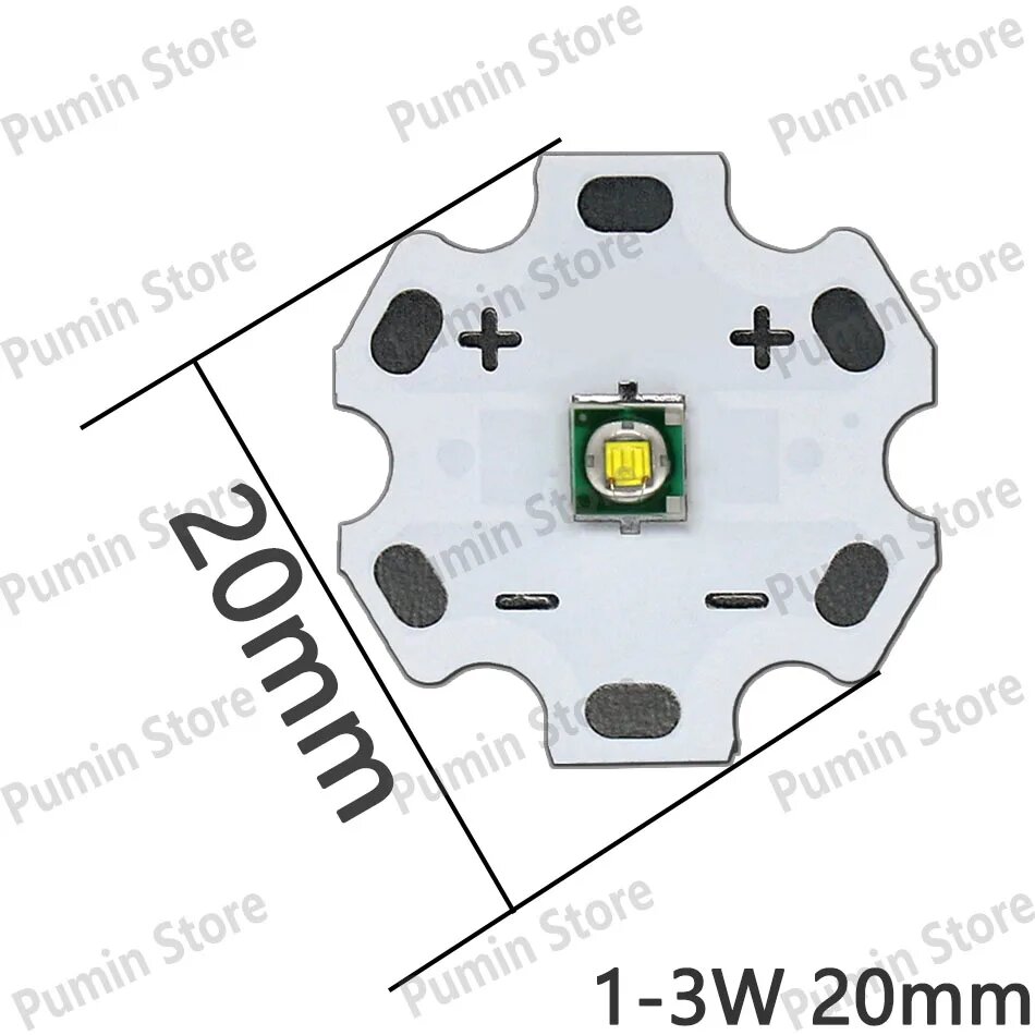 Светодиодные чипы LED warm and happy 10W 5W 1-3W 3V 3.5*3.5мм/5*5мм для фонарей 20mm 1-3W, 10000k