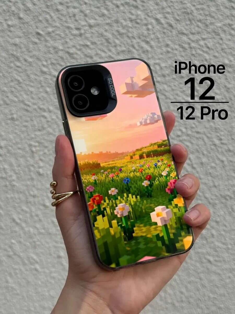 Чехол на iPhone 12 12 Pro minecraft