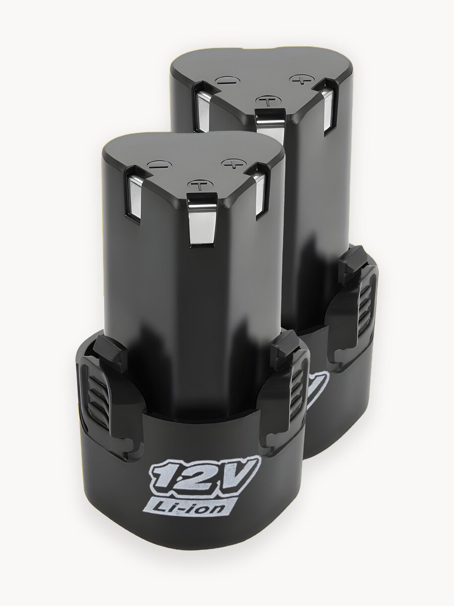 Набор аккумуляторов для шуруповерта дрели гайковерта трещотки ушм 12V 2000 mAh Li-Ion