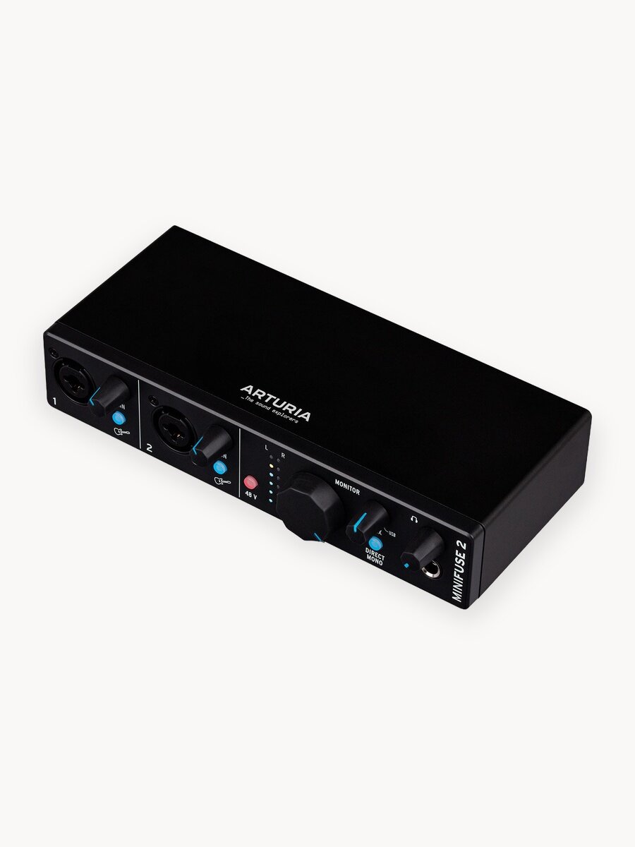Аудиоинтерфейс ARTURIA MiniFuse 2 Black
