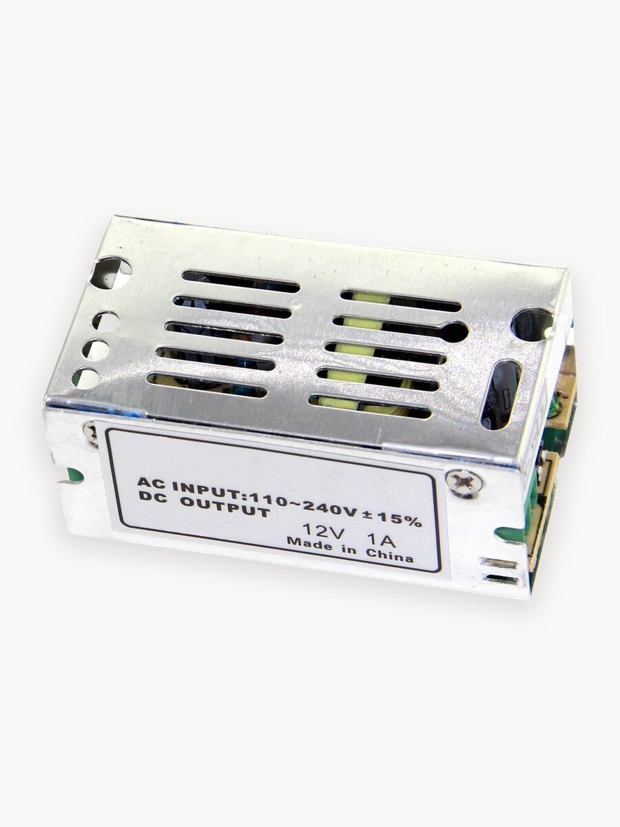 Блок питания S-12-12 ZP3 (220V, 12V, 1A, 12W)