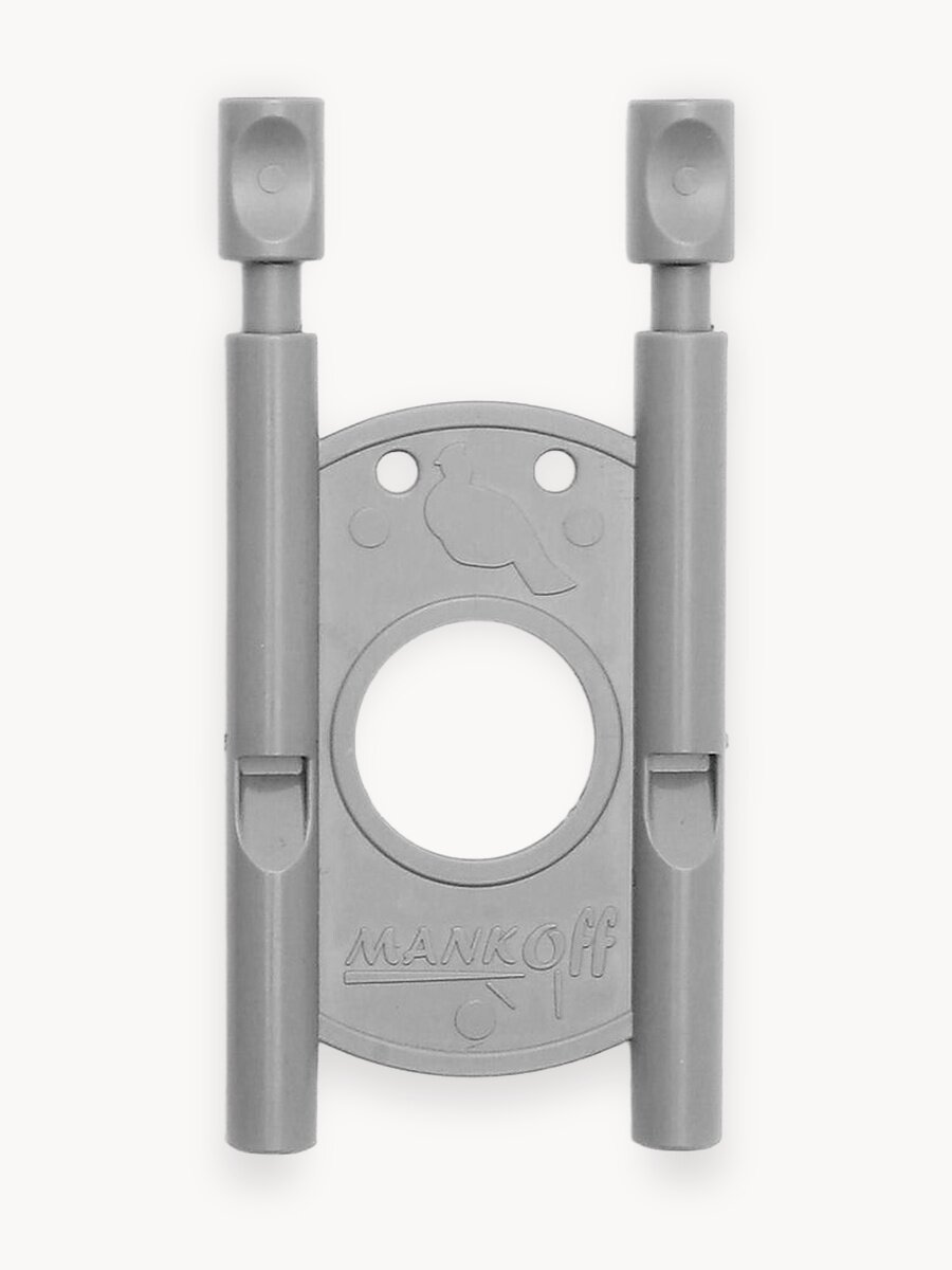 Манок Mankoff пластиковый на рябчика, двойной, для охоты, серый