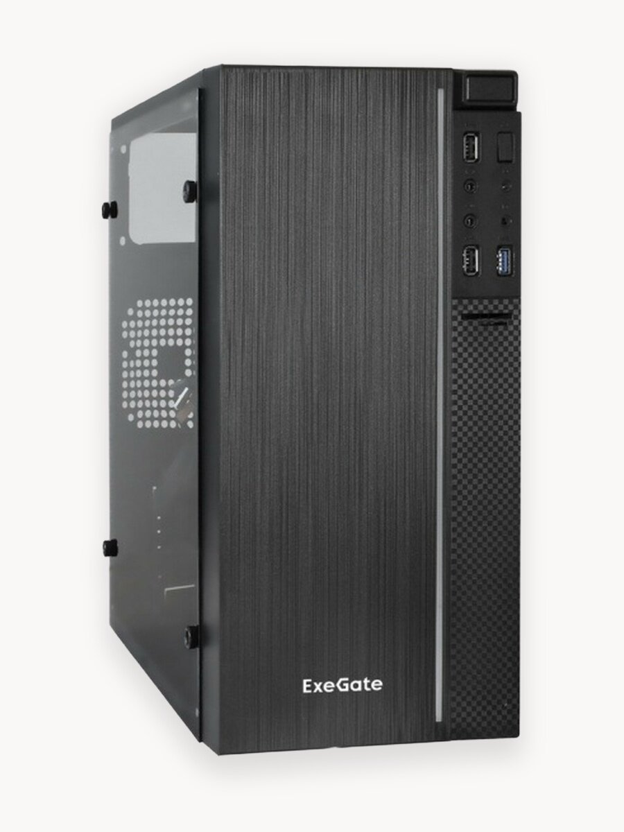 Корпус Exegate mEVO-9301, черный (EX283754RUS)