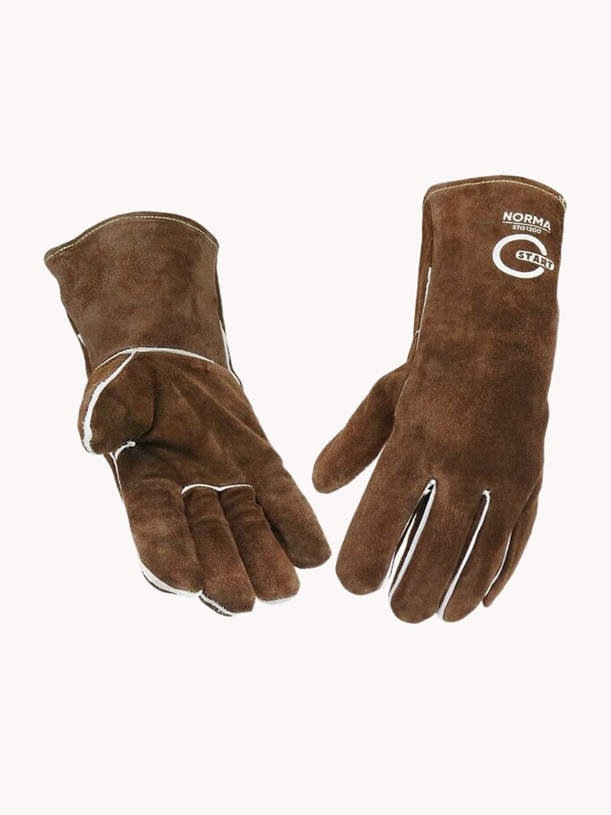 Краги Сварочные спилковые START Norma, нить ParaAramid, размер 10,5