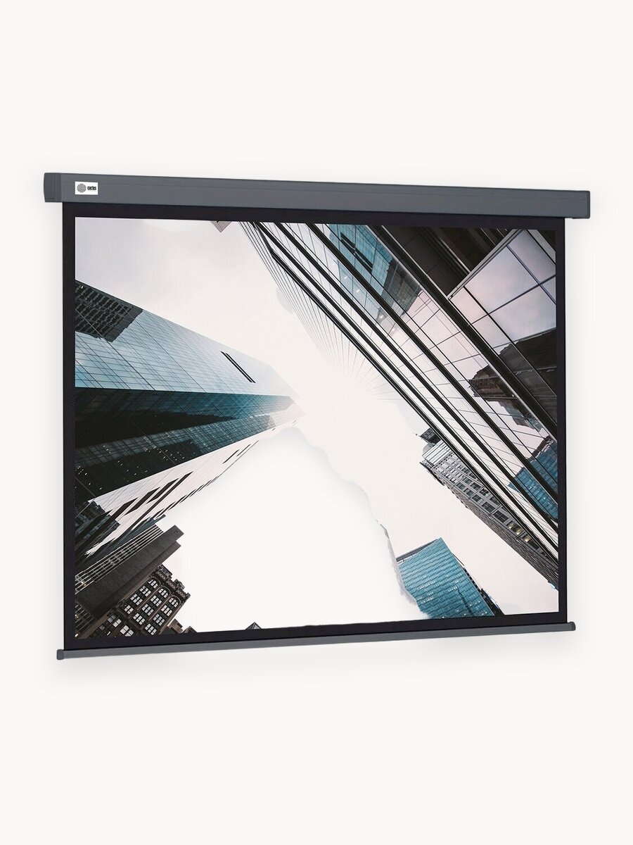 Экран для проектора Cactus Wallscreen CS-PSW-183X244-SG, 183x244 см, gray