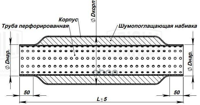 Стронгер 50300-76 с перф. внутр. узлом (алюм. сталь) (ESM 503001) Trialli арт. ESM503001