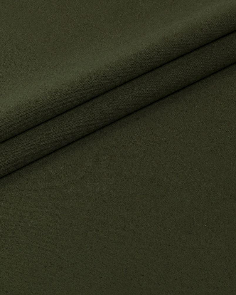 Ткань грета водоотталкивающая 210 гр/м2. Цвет олива. Готовый отрез 10*1,5 м.