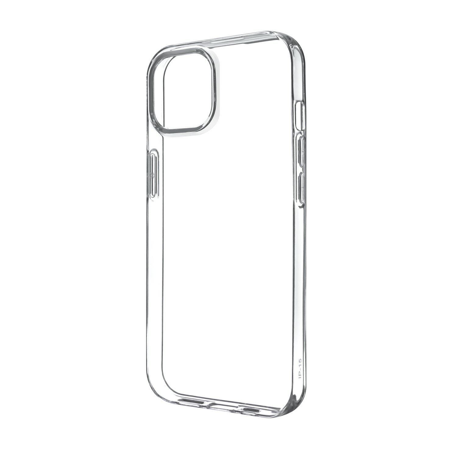 Чехол на Apple iPhone 15, тонкий, ударопрочный, из термополиуретана, прозрачный