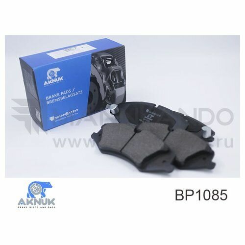 Колодки тормозные дисковые передние LAND ROVER DISCOVERY IV (L319),09/09 -/ DISCOVERY V (L462),09/16 AKNUK BP1085