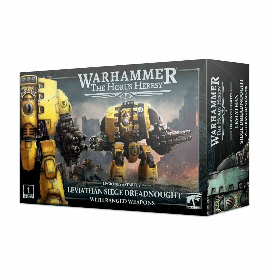 Сборная модель Warhammer Horus Heresy Leviathan Siege Dreadnought with Ranged Weapons
