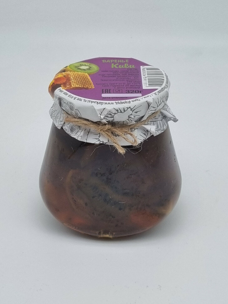 Варенье киви на меду 320гр