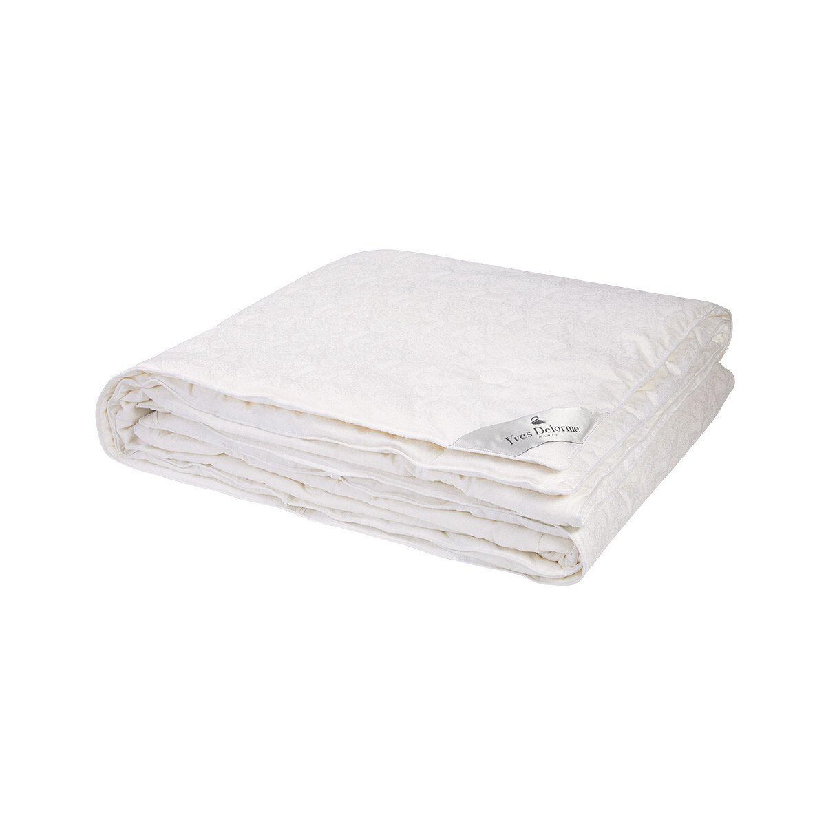 Одеяло Yves Delorme Шёлк жаккард (Silk Жаккард) Белый (White) 260x240 см