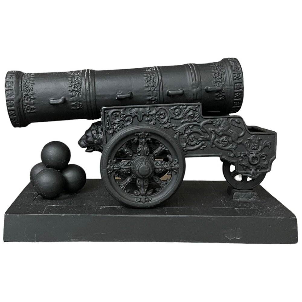 Чугунная статуэтка "Царь-пушка" 1985 г. Автор Крейтан В. П. Касли, СССР