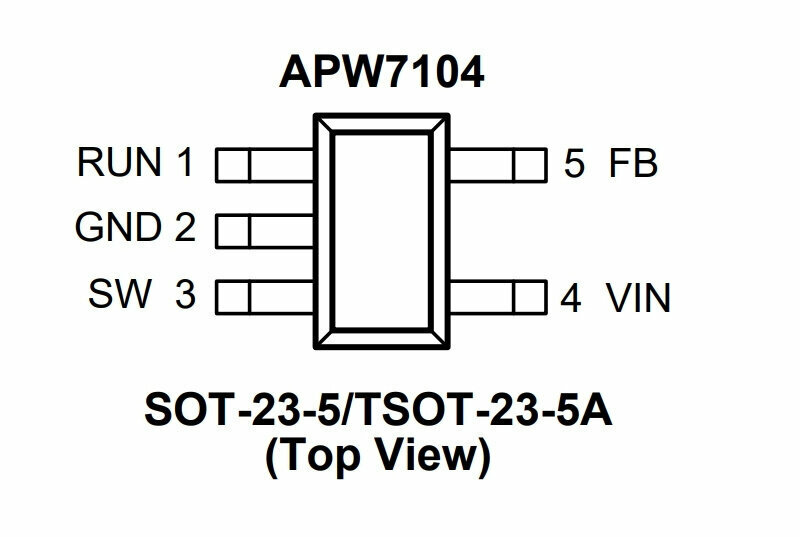 Микросхема APW7104