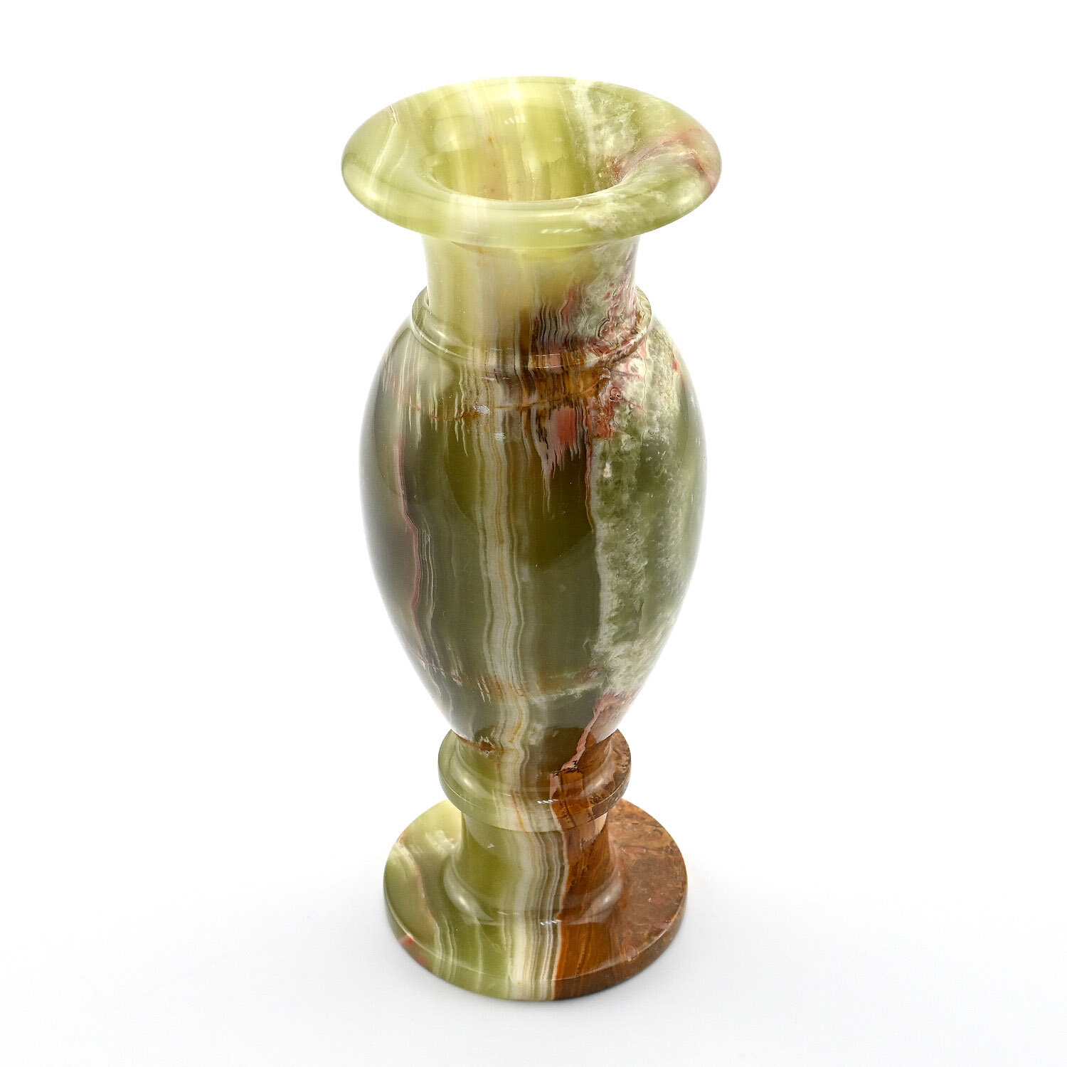 Ваза из камня оникс 75*75*195мм .