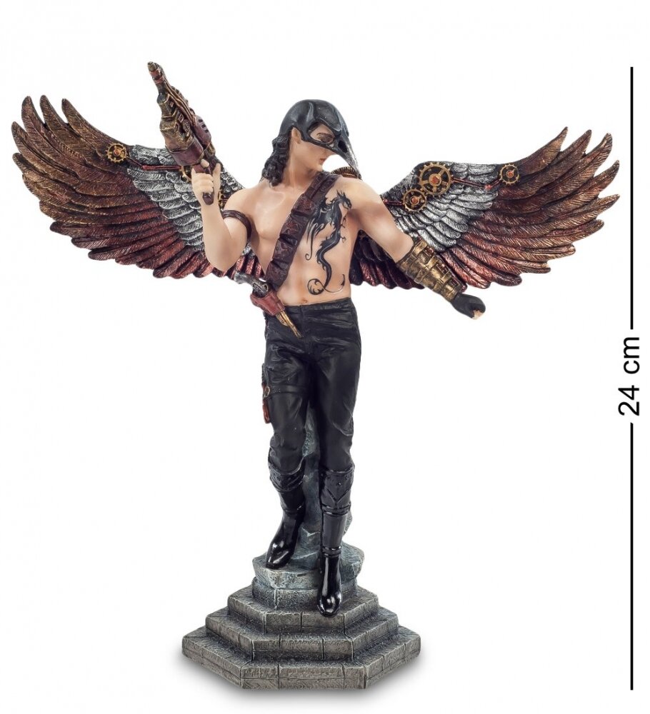 Статуэтка Veronese в стиле Стимпанк "Мужчина в маске" (color) WS-192