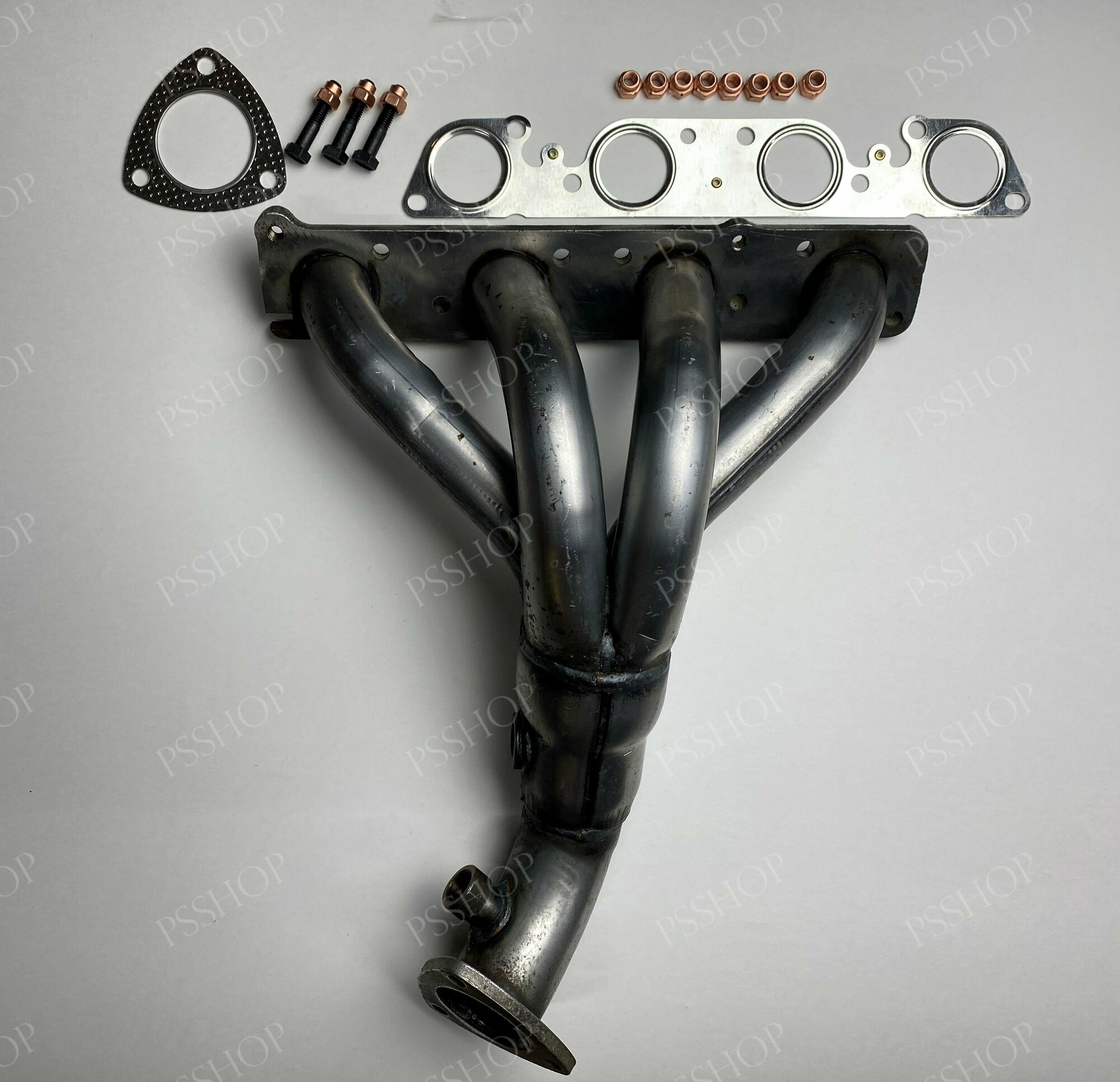 Выпускной коллектор паук 4-1 для LADA Vesta 16V 1.6-1.8L (Не версии Sport) с обманкой (комплект с прокладками, гайками, болтами)