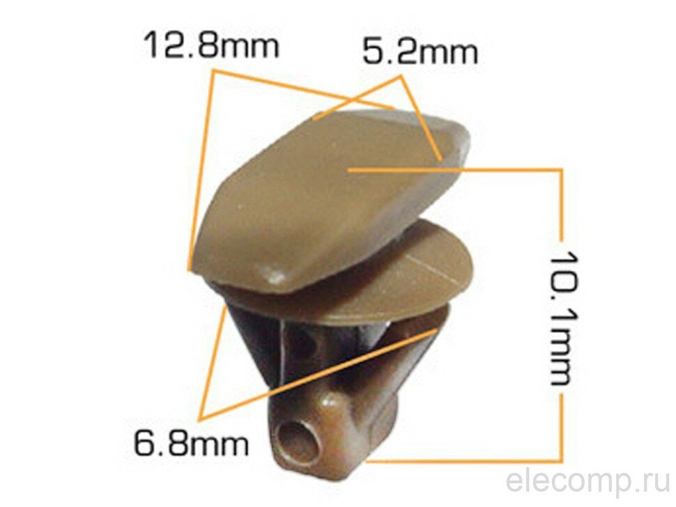 Клипса автомобильная Hyundai, Kia, Mitsubishi