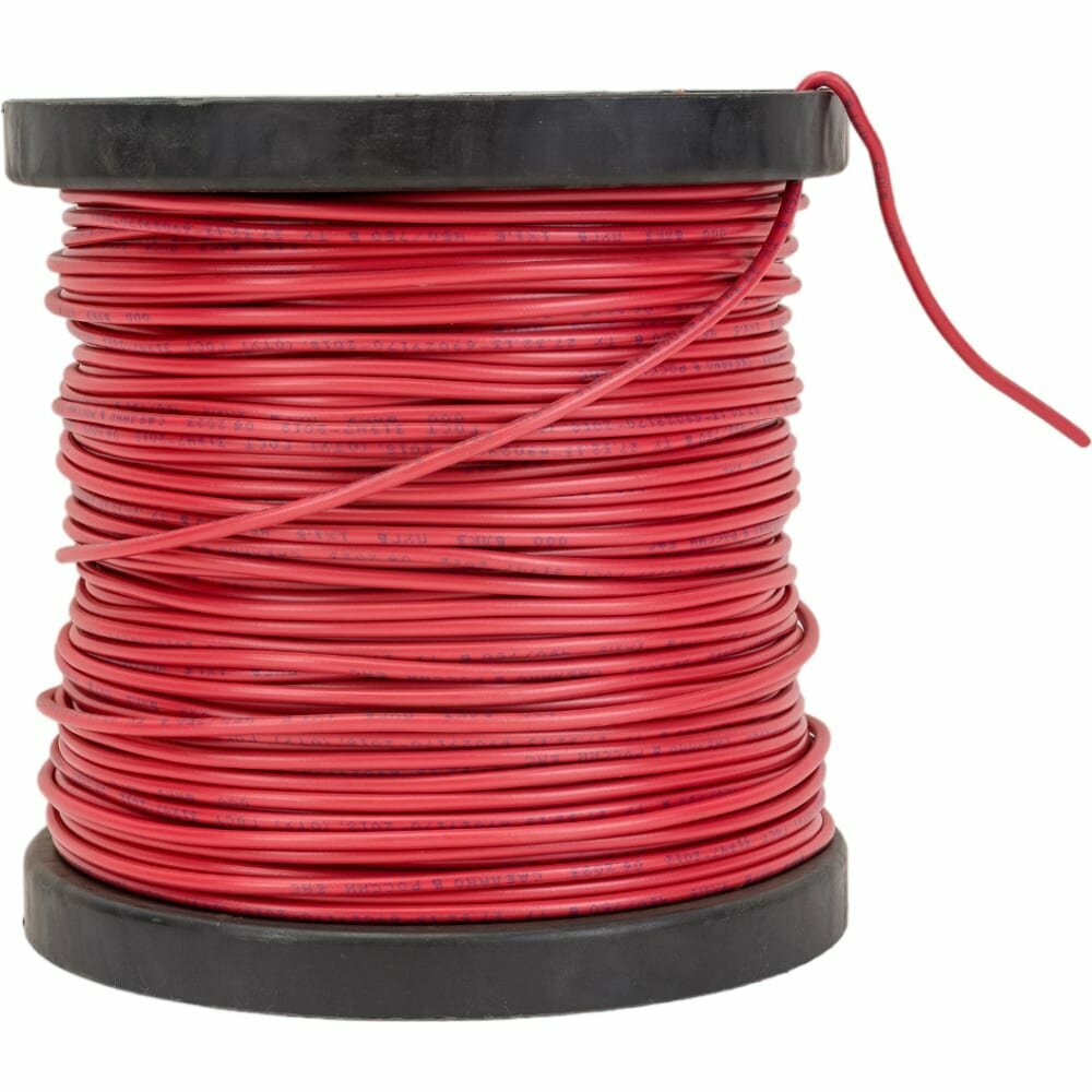 Провод ПУГВ Торкабель 1,5 красный 100м на катушке 0749524537042