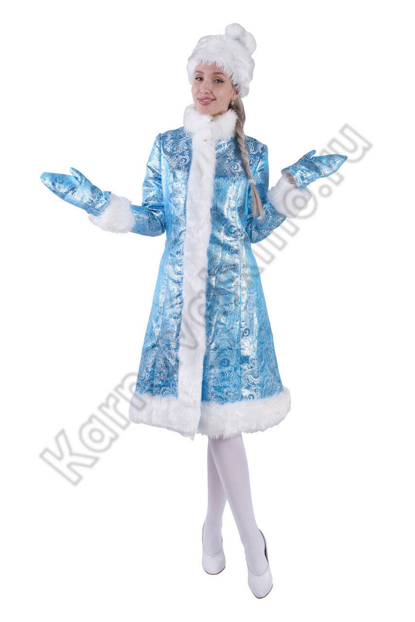 Костюм снегурочки "Морозное утро" р.42-46