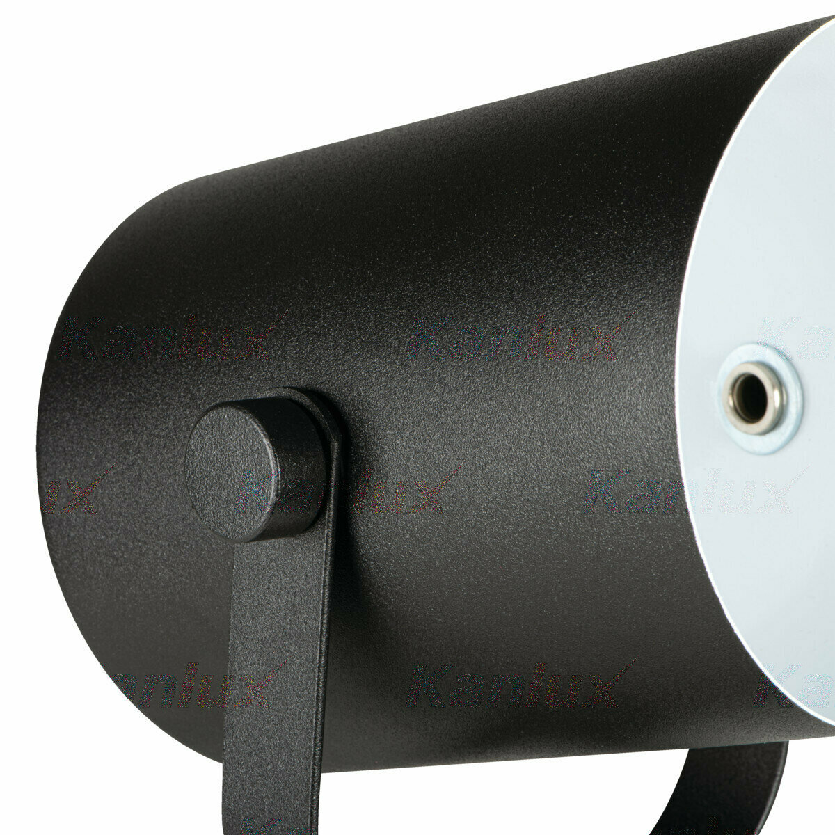 Спот Kanlux Larata EL-10B, E27, поворотный плафон, черный, IP20