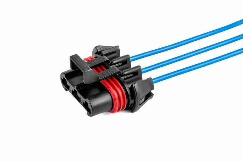 Разъем Delphi 12124685 к мотору вентилятора Hella охлаждения двигателя 8EW009144591 для Lada (ВАЗ) Гранта, Калина / Datsun