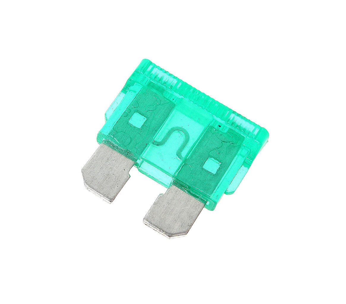 Предохранитель TX Green, 30A, флажковый, полиамид, длина 19 мм, ширина 5 мм