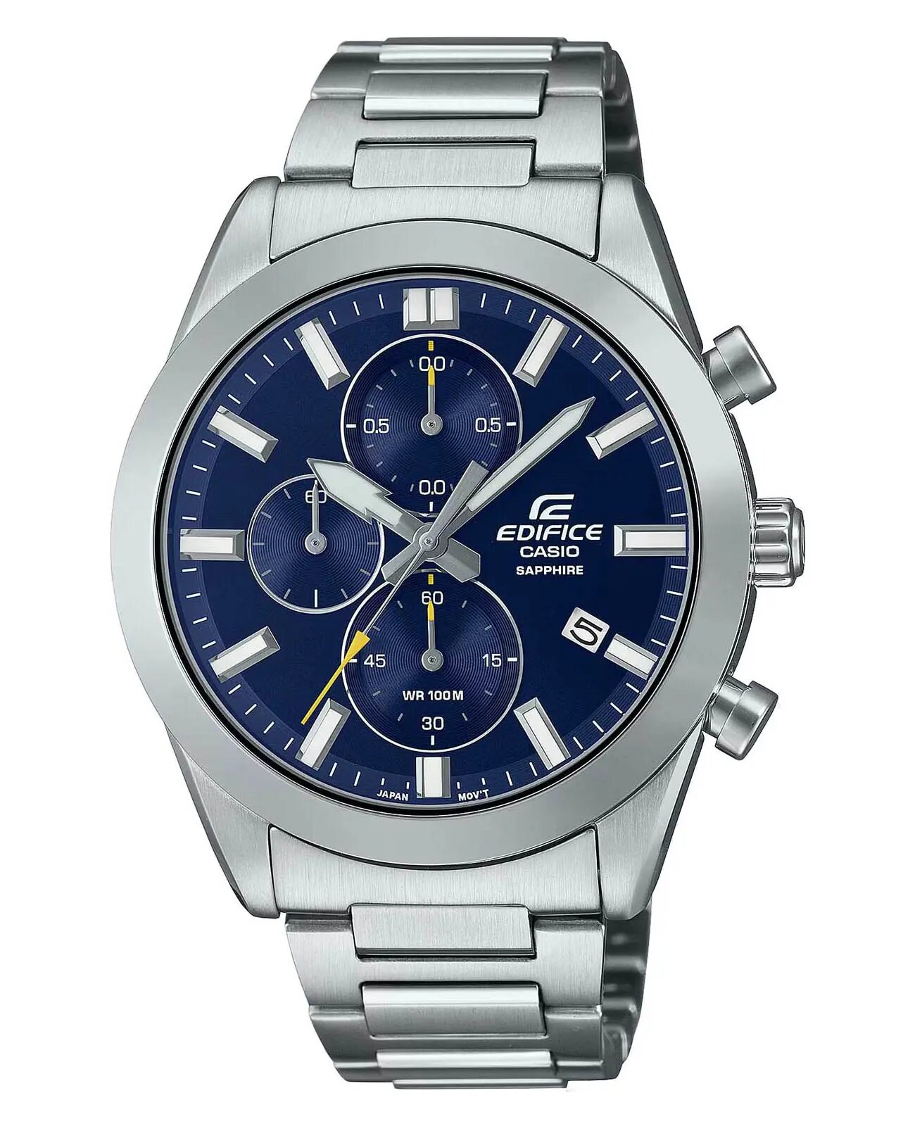 Наручные часы CASIO Edifice, серебряный/синий