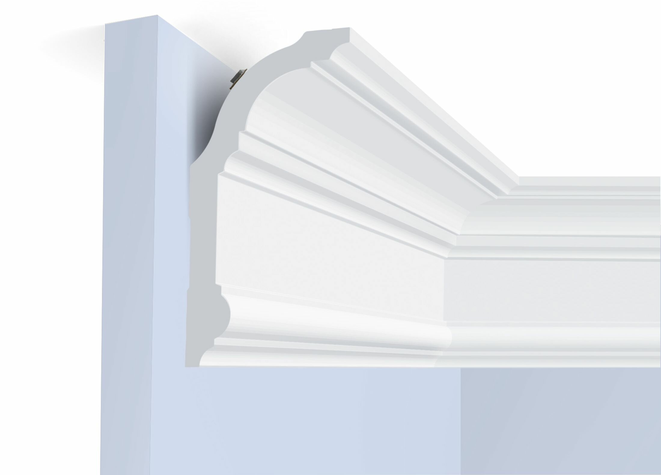 Карниз ударопрочный HiWood A150V2 (150*73*2000 мм)