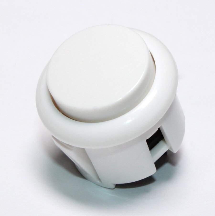 Кнопка GMSI RC-1005-24-W 12 А, 20 мОм, 12 В, белая, RUiCHi