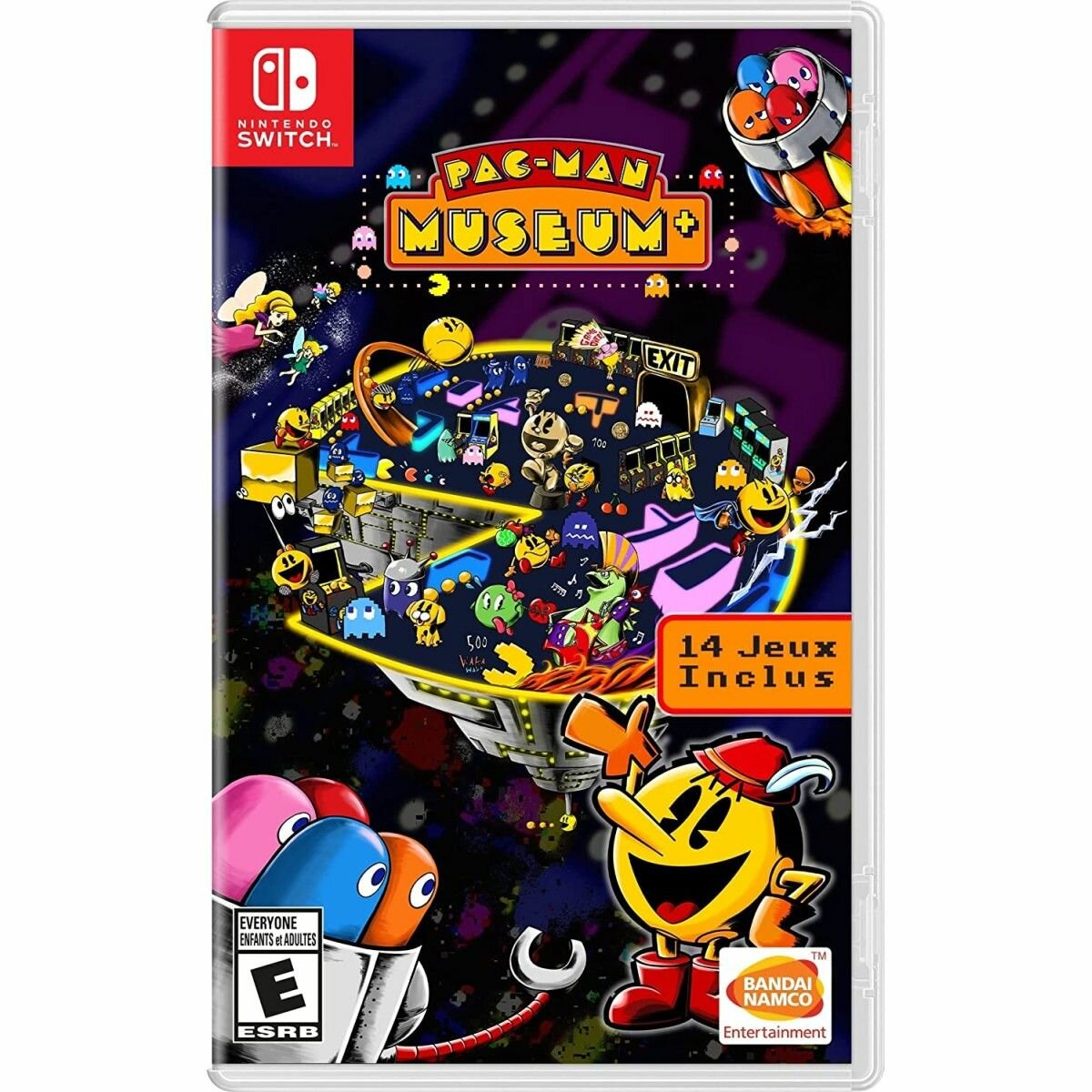 Игра Pac-Man Museum+ (14 Игр включено) (Nintendo Switch, Английская версия)