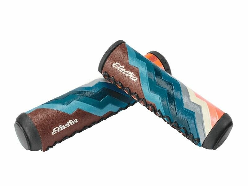 Грипсы для велосипеда Electra Grips Ziggy Long/Short Vintage Brown