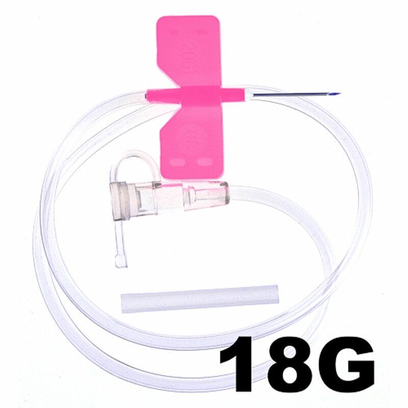 Игла-бабочка Устройство для вливания в малые вены 18G SFM 100шт./уп, 1080317