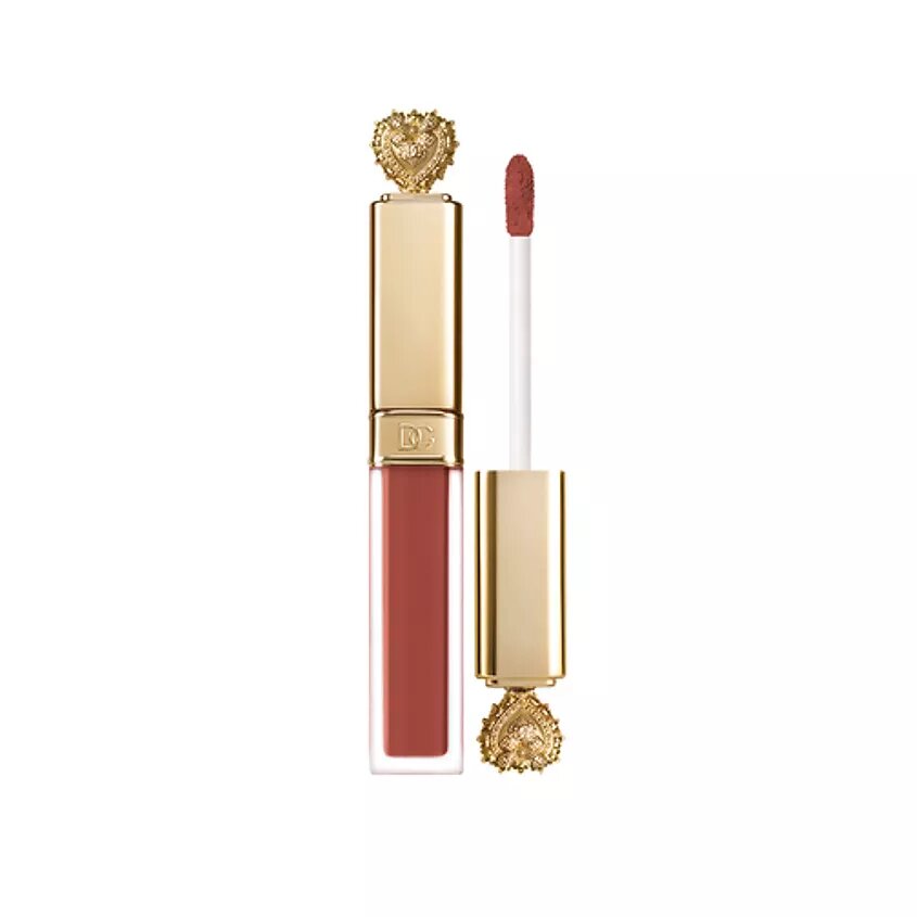 DOLCE&GABBANA Жидкая помада-мусс для губ Devotion Liquid Lipstick (110 Generosita)