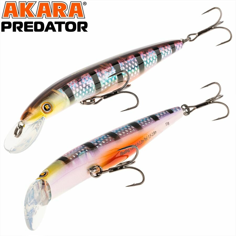 Воблер Akara Predator 100F 11гр. (2/5 oz 3,9 in) A209