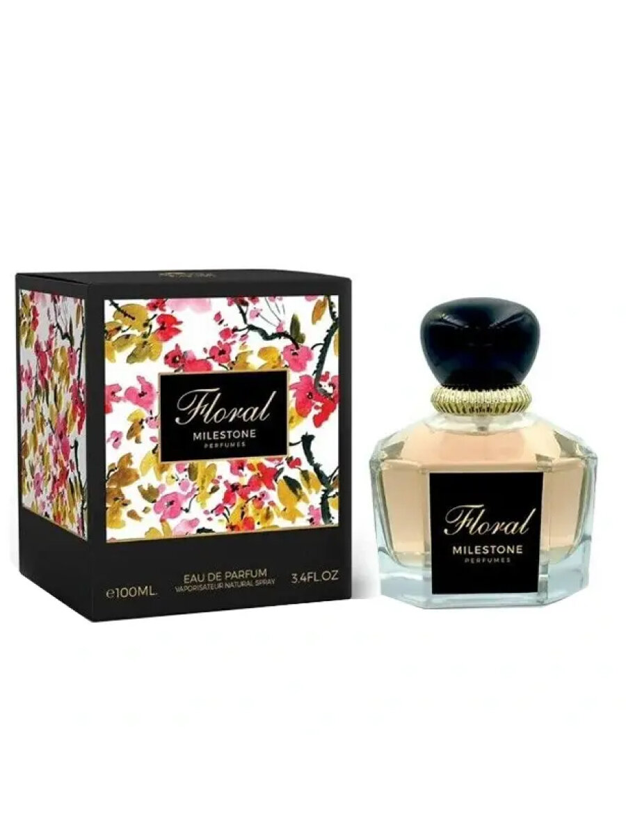 Парфюмерная вода Milestone Floral, женская, фруктово-цветочная, 100мл